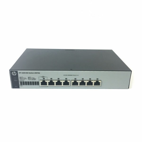 HP OfficeConnect 1820-8g Switch J9979a 8-port AC or Poe 8g for sale ...