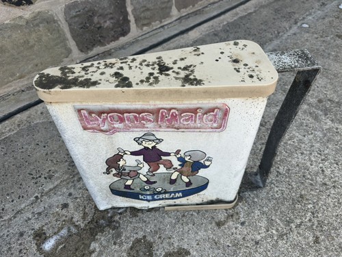 vintage double sided Lyons Maid Ice Cream Metal Advertising Sign | eBay UK