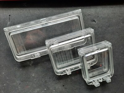 IP Inspection windows Hinged Window MCB RCBO Fuse 2 4 8 MOD Modules ...