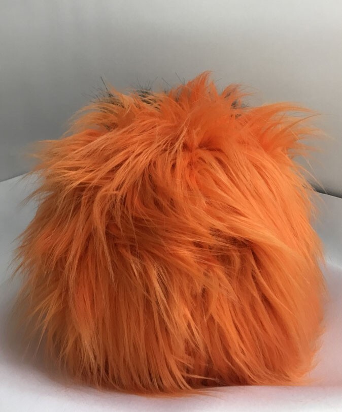 NEW Orange Animal Motorcycle Helmet Cover One Size Fits Most Mammal ...