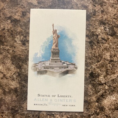 2006 Allen and Ginter mini Statue of Liberty | eBay