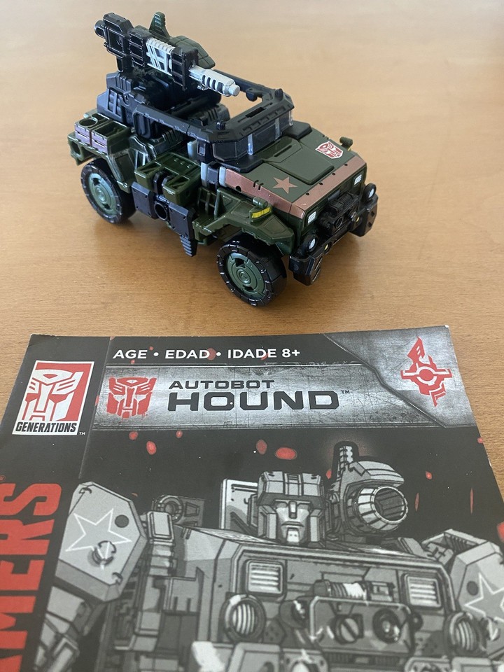 Transformers Siege Hound complete Hasbro WFC Generations Deluxe Class ...