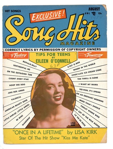 Song Hits Magazine Vol. 14 #1 FN 1950 | eBay