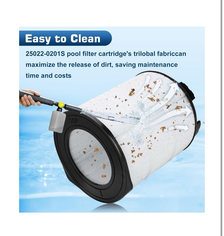 S7M120 Pool Filter Cartridges 170145 Replacement for sta-rite System 3 ...