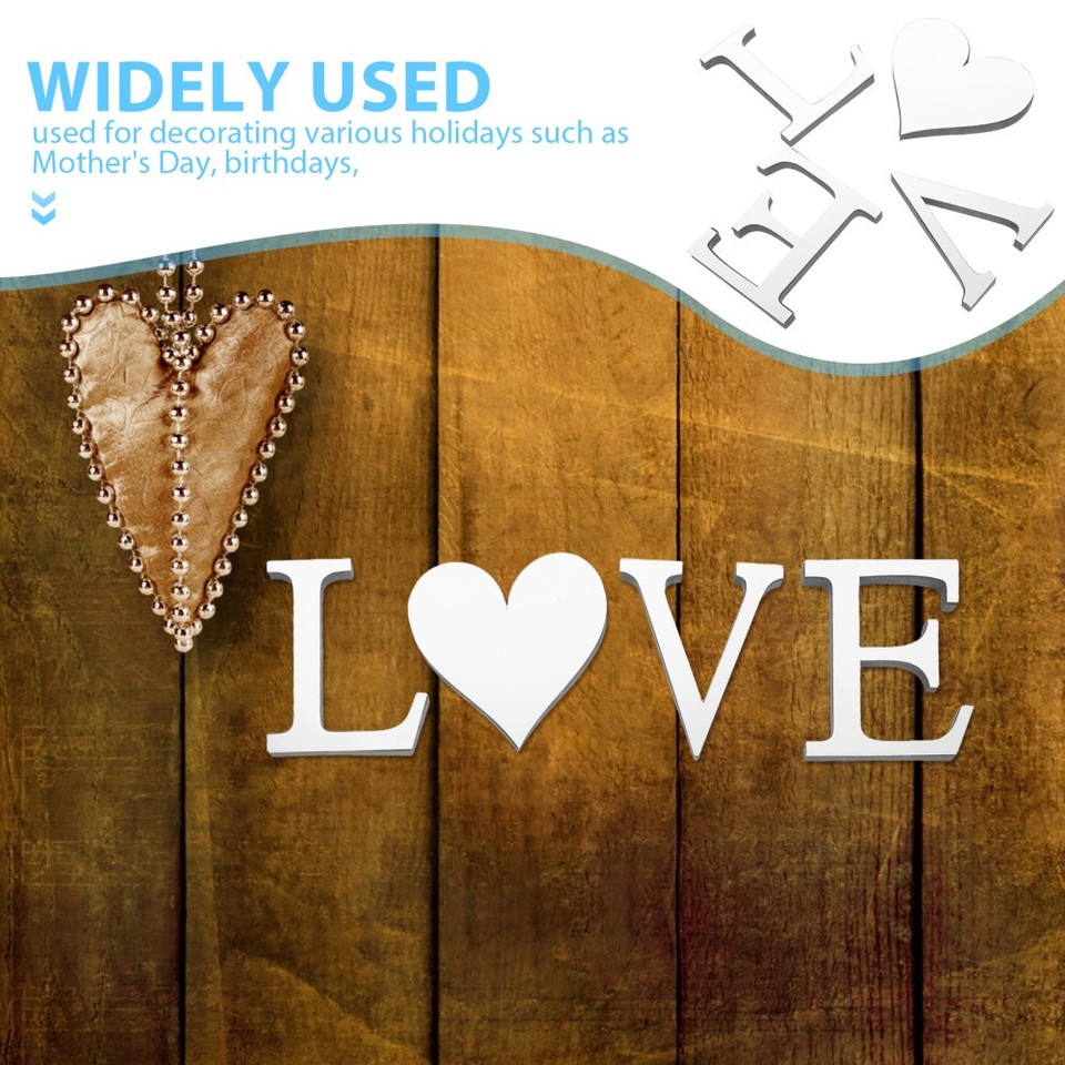 3d Mirror Acrylic Wall Stickers With Self Adhesive Backing For ...
