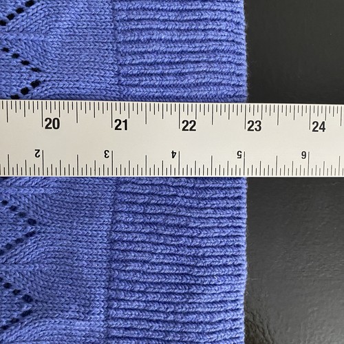 Talbots Pointelle Cardigan L Cotton Linen Knit Beachy Coastal Preppy ...