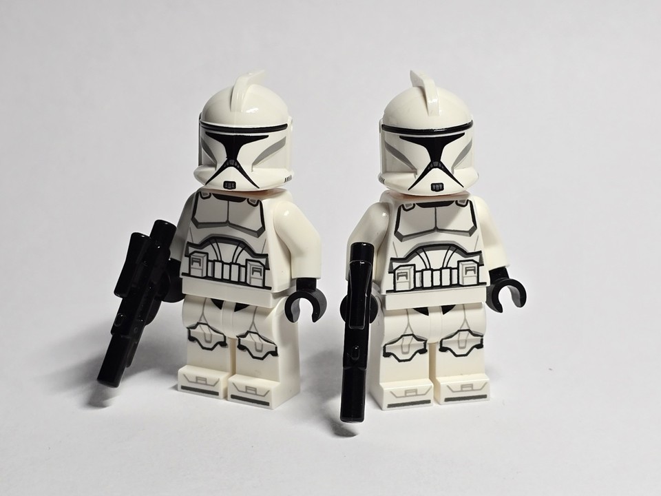LEGO Star Wars Phase 1 Clone Trooper Minifigures Lot Of 2 sw1189 40558 ...