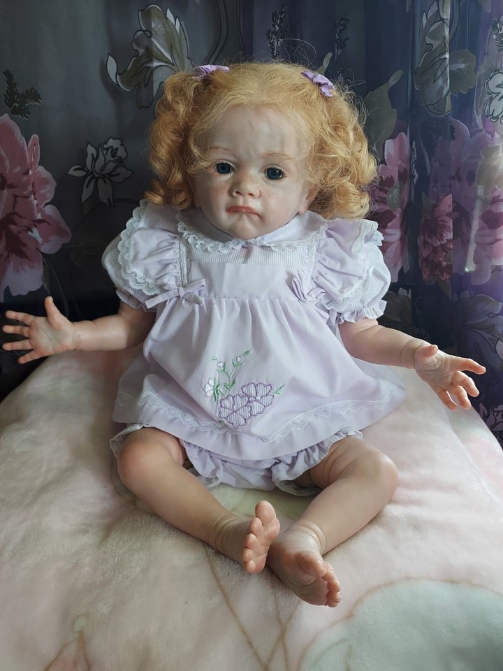 Reborn Toddler Baby Doll Frida By Karola Wegerich With COA Realistic | eBay