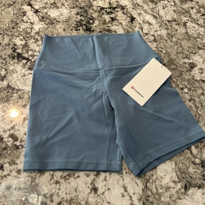 Lululemon Align HR Short 6” Nulu Size 6 Utility Blue UTYB NWT | eBay