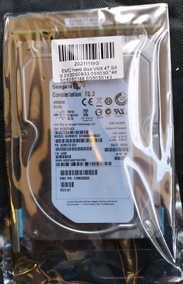 EMC hard disk VNX 4TB SAS 005050953 005050748 005050148 005050149 | eBay