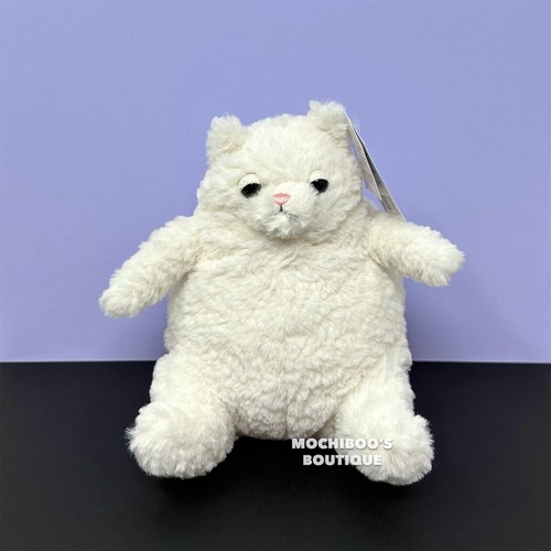NWT Jellycat AMORE CAT CREAM [SMALL] Soft Plush Toy RETIRED White ...