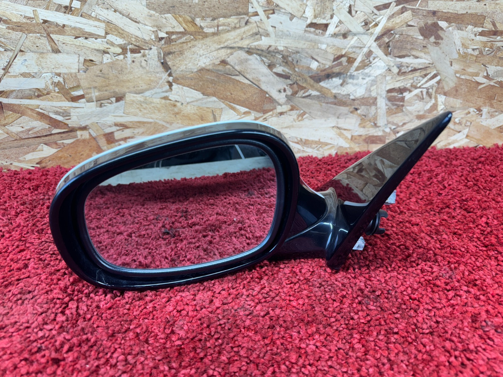 BMW 09-11 LCI E90 Left Driver Side Door Mirror Fold In Shadowline Black ...