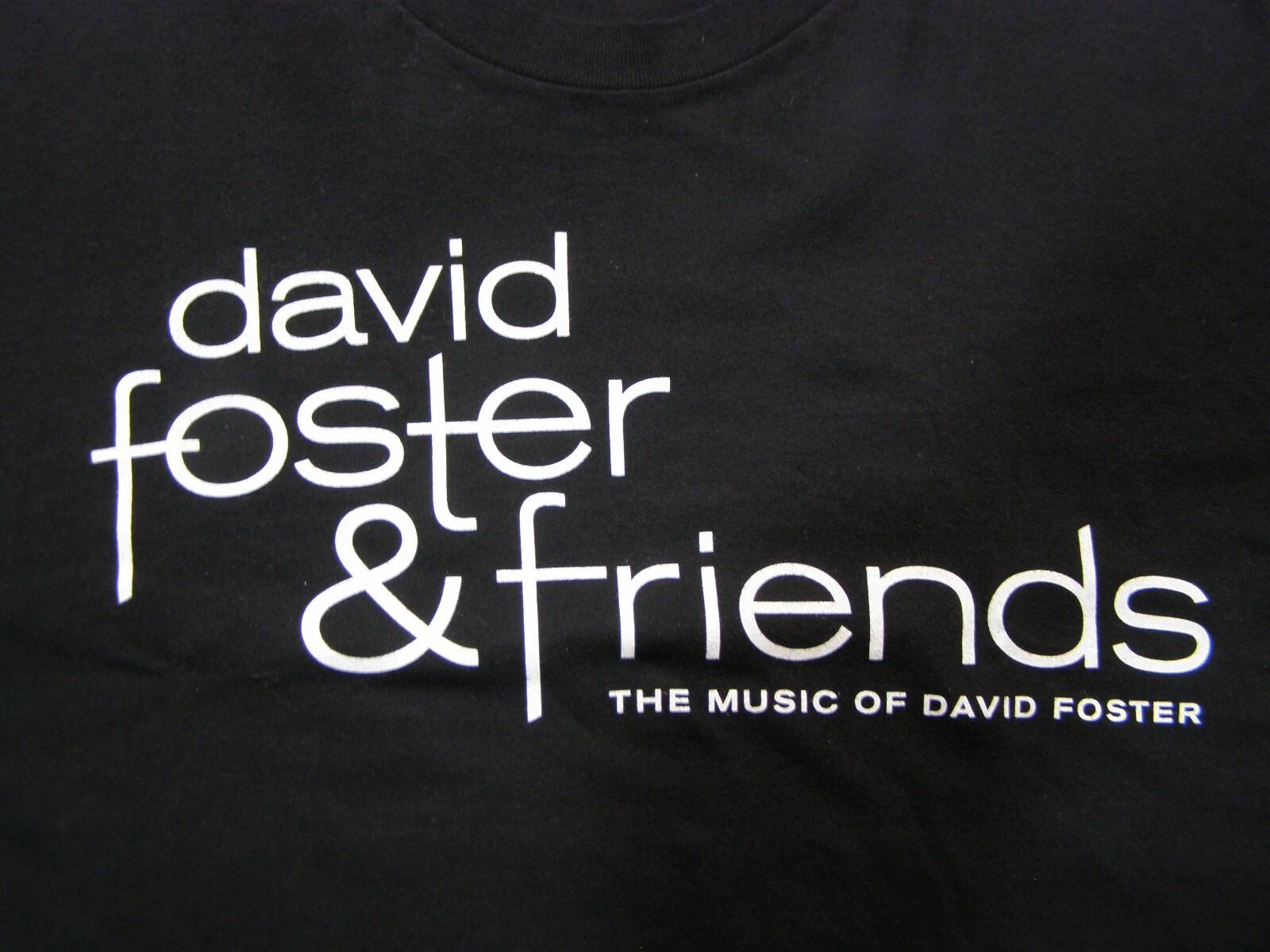 Music of David Foster and Friends 2008 Concert T-Shir… - Gem