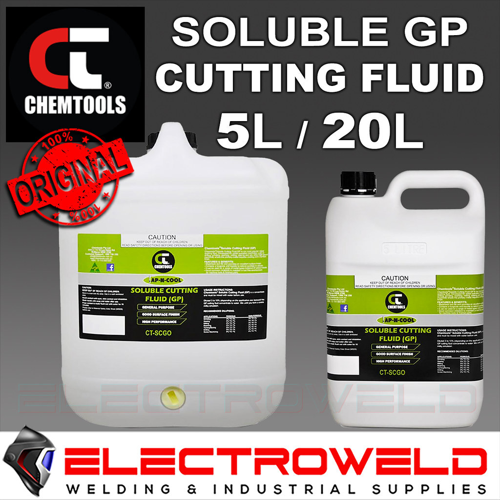 5L 20L CHEMTOOLS Soluble Cutting Fluid GP Corrosion Lubricant Metalwork ...