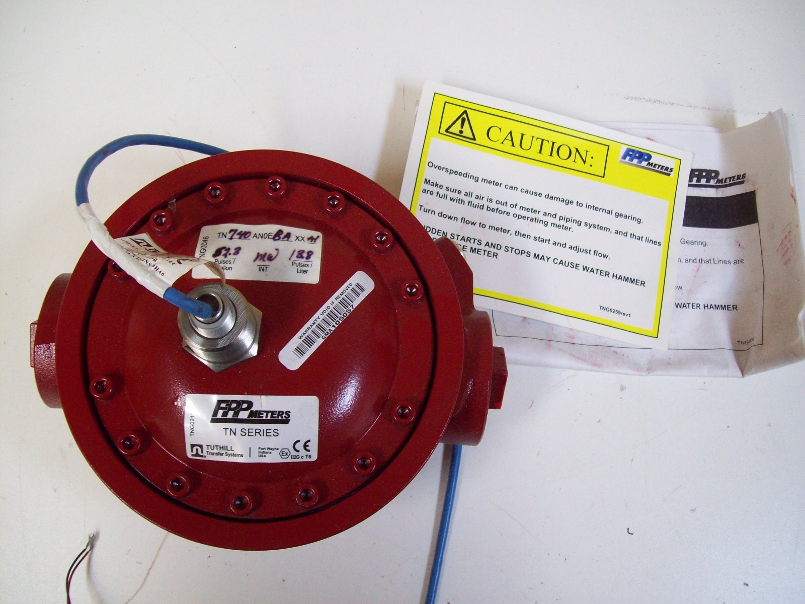 TUTHILL EL5300-RS FPP METER TN SERIES FLOW METER - - for sale online | eBay