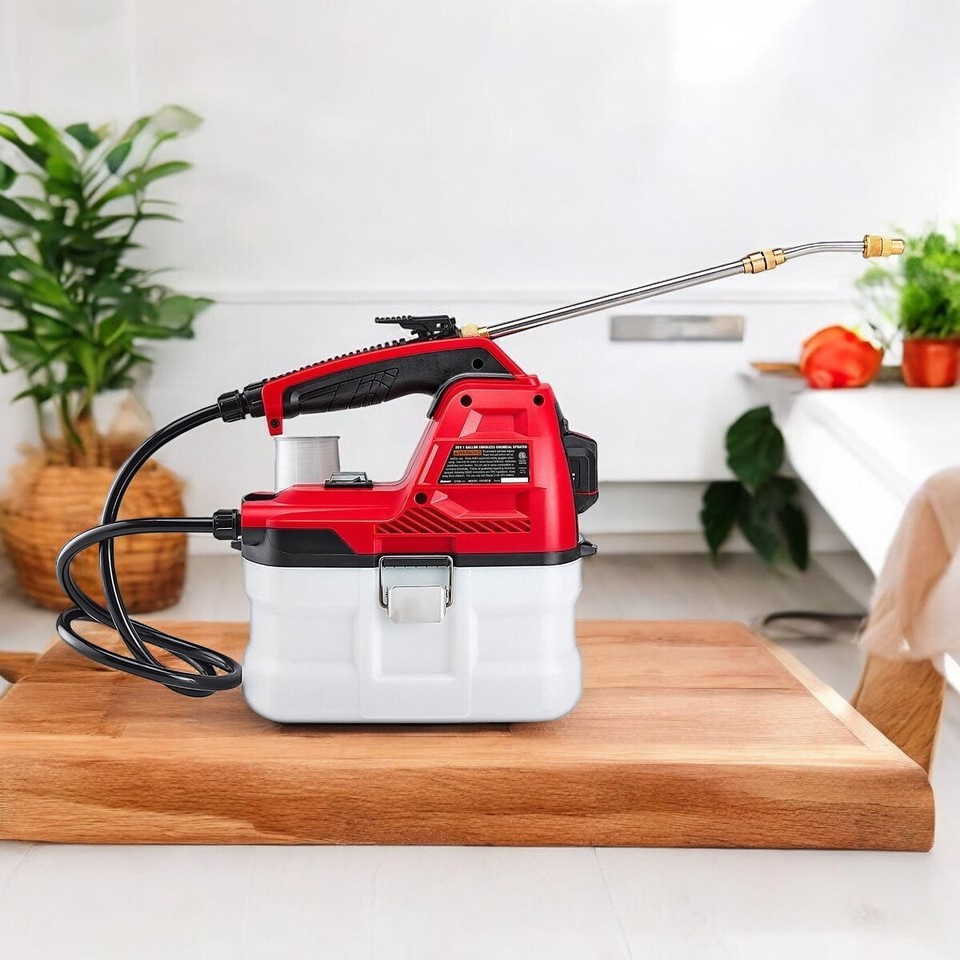 Cordless Garden Sprayer 20V Multi Purpose Chemical Sprayer 1 Gallon ...