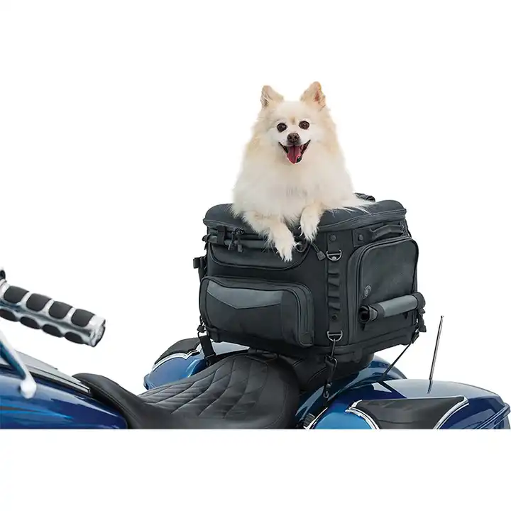 Large Mutazu Premium Motorcycle Bike ATV UTV Pet Dog Cat Carrier Sissy ...