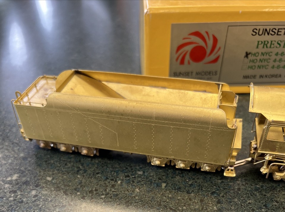 Sunset Models Brass HO Scale NYC #5344 4-6-4 Steam Locomotive | eBay
