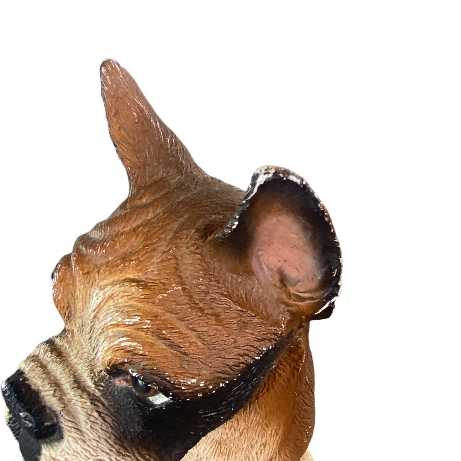 Vintage 14" BOXER PUPPY DOG STATUE FIGURINE 1986 Universal Statuary ...