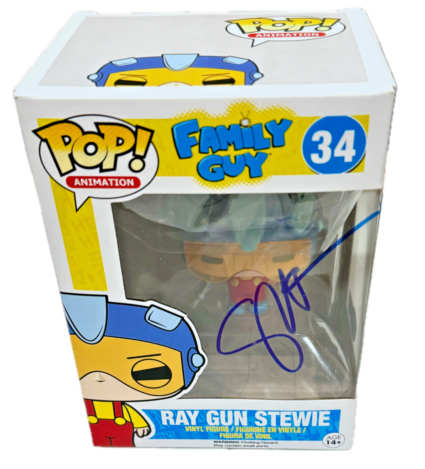 Seth Macfarlane Autographed Signed Autograph Family Guy Ray Gun Stewie ...