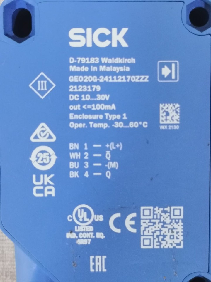 SICK DE-79183 GE020G-24112170ZZZ DC 10...30 V | eBay