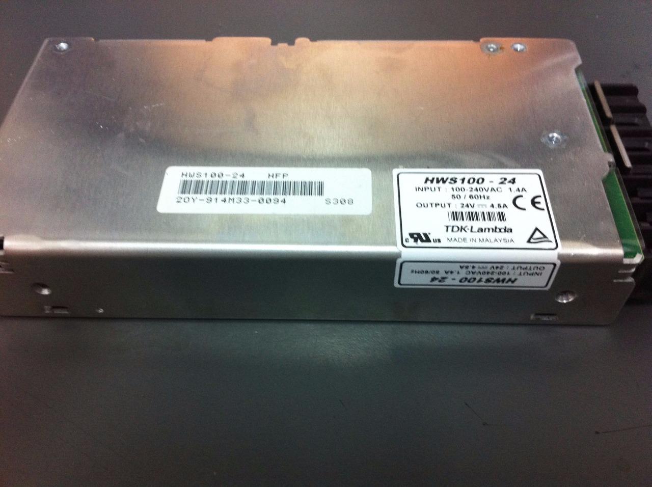 TDK-LAMBDA HWS100-24 HFP 24V 4.5A 19.2-28.8V 100-240VAC PCB POWER SUPPLY PSU | eBay