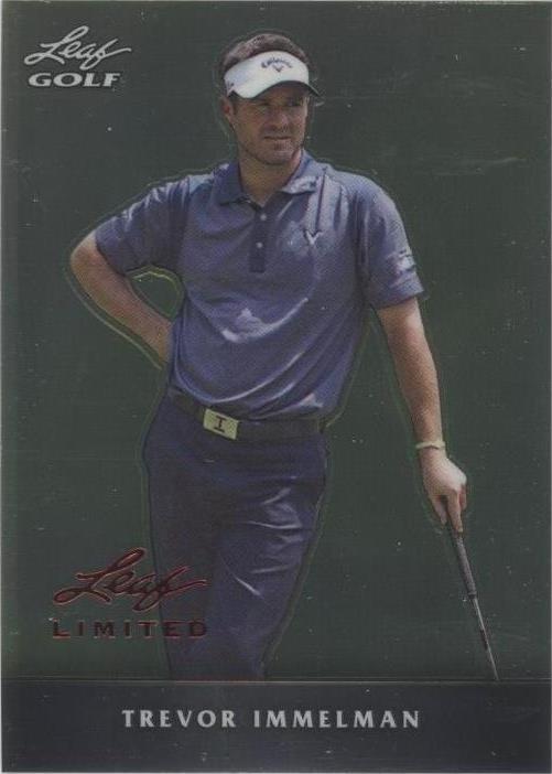 2011 Leaf Metal - Trevor Immelman #M-TI1 Limited Silver Stripe (RC) for ...