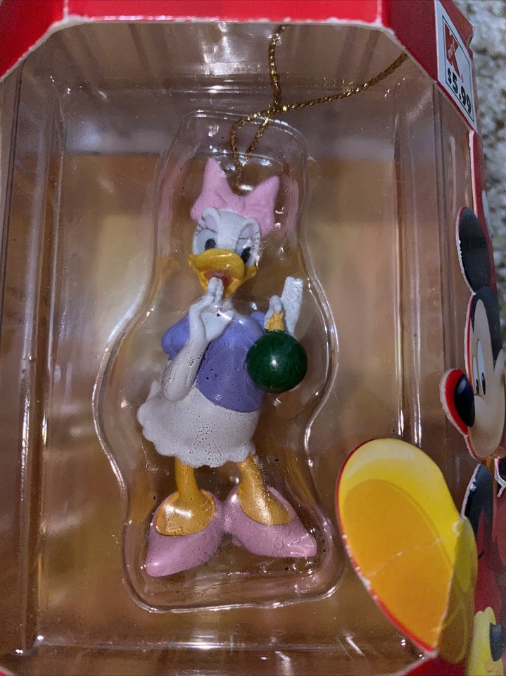 Vintage Disney Ms Duck ORNAMENT & Original Box A92 | eBay