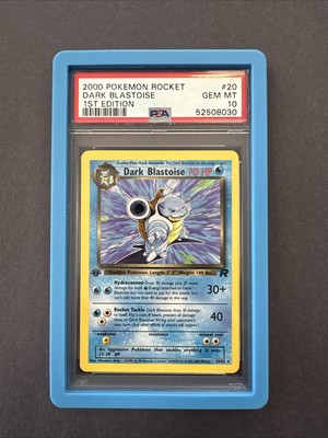 PSA 10 Dark Blastoise 20/82 Team Rocket-1st Edition Regular | eBay