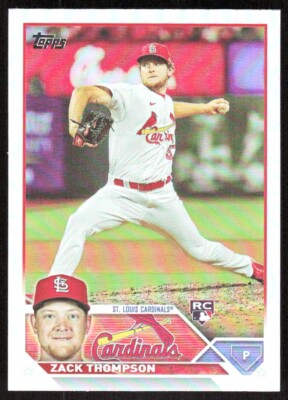 2023 3040A Topps Zack Thompson Rookie St. Louis Cardinals #34 | eBay
