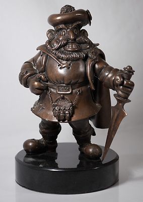 "Scottish Swordsman" Original Bronze Statue by Disney Artist Ric ...