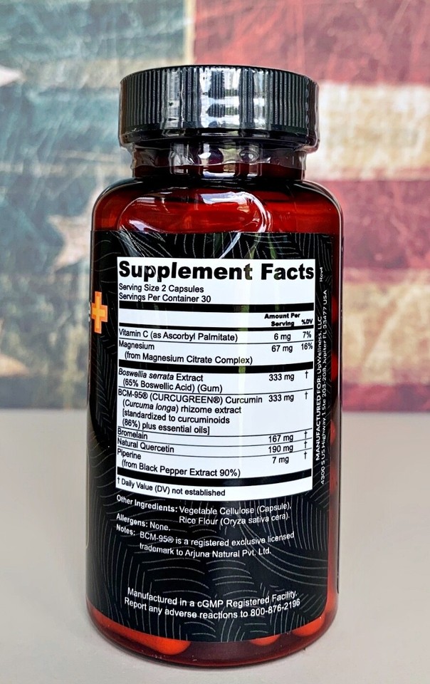 GOLDEN REVIVE PLUS Joint & Muscle Support Supplement 60ct *AUTHENTIC ...