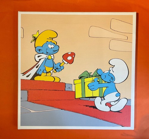 PEYO LA TOILE LE SCHTROUMPFISSIME 50 EXEMPLAIRES ÉDTION 2005 LE GRAND ...