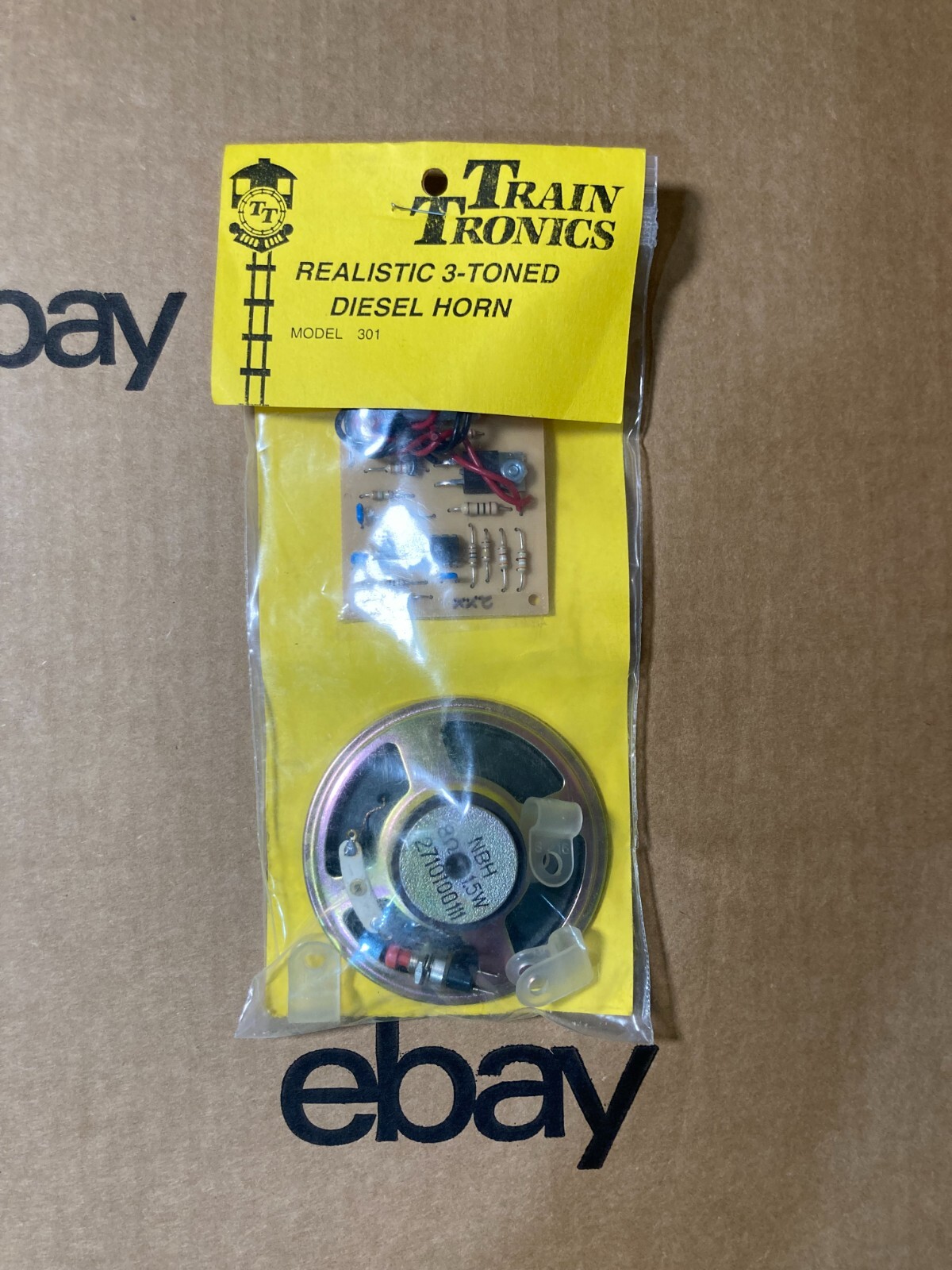 Train Tronics Train Tronics #301 Realistic 3-Toned Diesel Horn Vintage ...