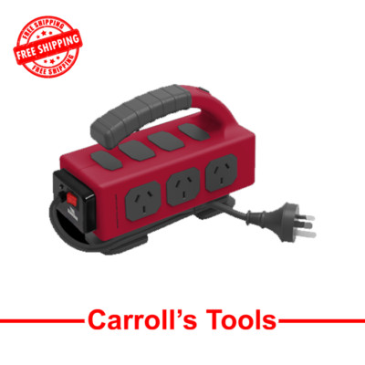 Tool Guardian Crest 5 Way Power Block With Torch And 2 USB | eBay Australia