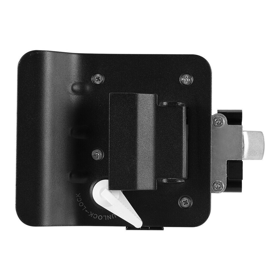 Black RV Paddle Entry Door Lock Latch Handle Knob Deadbolt Camper Cargo ...