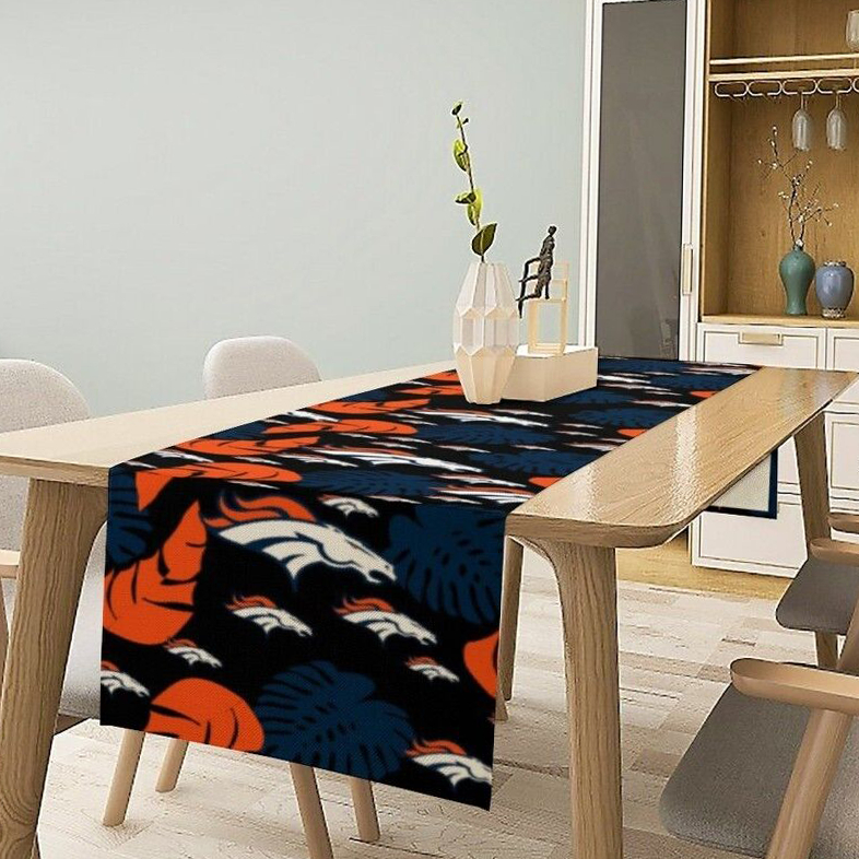 Fans Table Runner Decoration Dustproof Table Cover 72*13in Denver ...