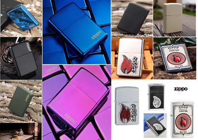 Genuine Zippo Windproof Refillable Ladies Cigarette Lighters LIFE TIME ...