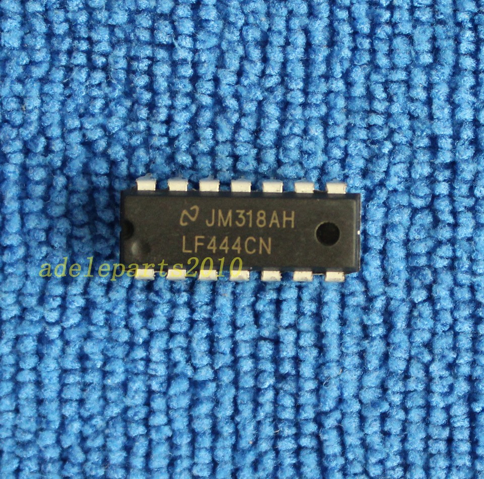 10pcs LF444CN LF444 Quad Low Power JFET Input Operational Amplifier DIP ...