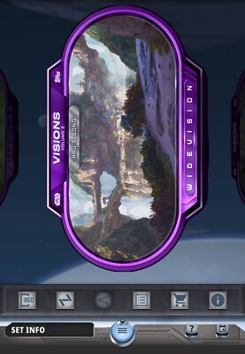 AAU’S SONG-LE150 EPIC WIDEVISION-VISIONS VOLUME 2-TOPPS STAR WARS CARD ...