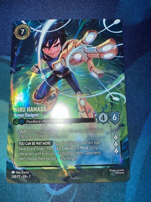 Hiro Hamada - Armor Designer (Store Championship) 24 Disney Lorcana ...