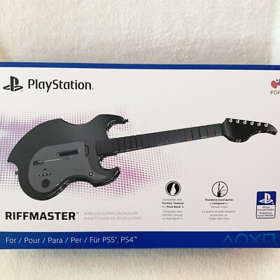 Brand New PDP RIFFMASTER Wireless Guitar Controller PlayStation 5 and 4 ...