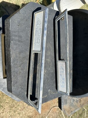 429 Engine Badges 1969 Ford Galaxie XL GT/Custom 500/LTD/Country Squire ...