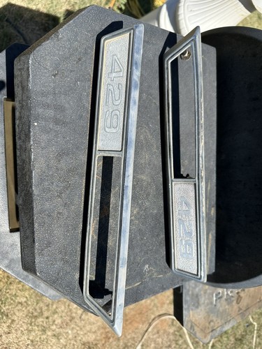 429 Engine Badges 1969 Ford Galaxie XL GT/Custom 500/LTD/Country Squire ...