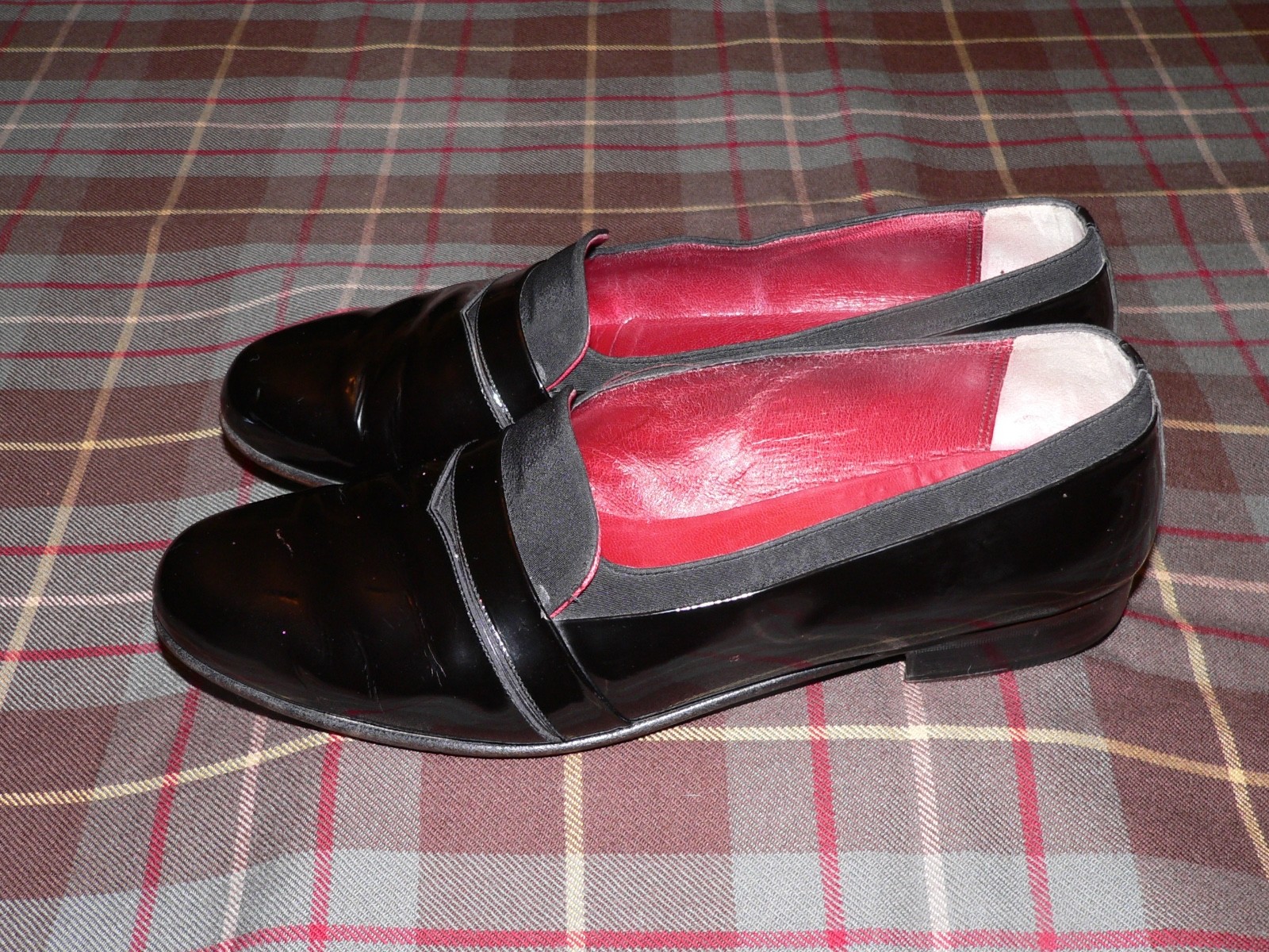 Bally ‘Banner’ Black Patent Leather Tuxedo Formal Loa… - Gem