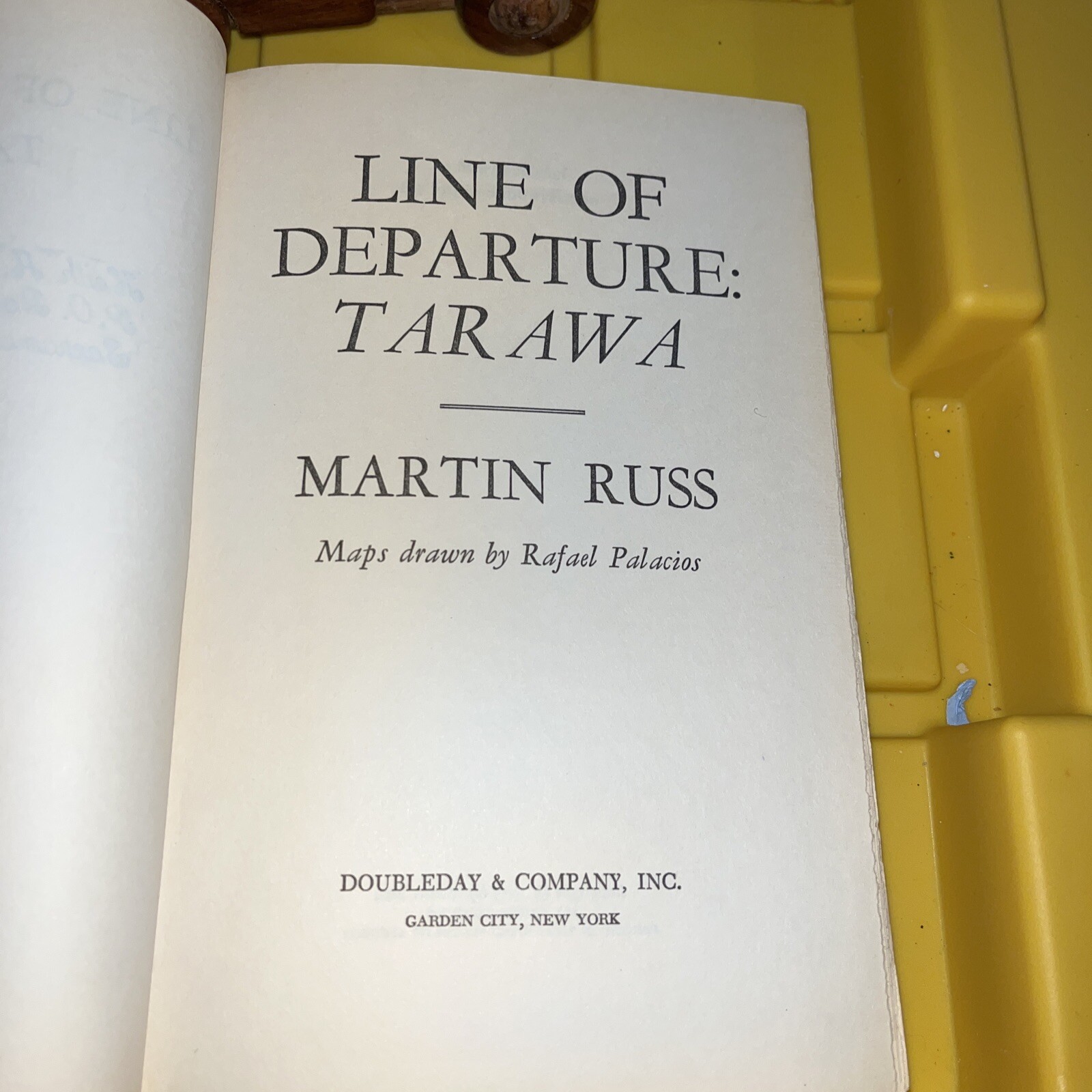 Line of Departure : Tarawa by Martin Russ (Hardcover) WWII No Dust Cover 9780385096690| eBay