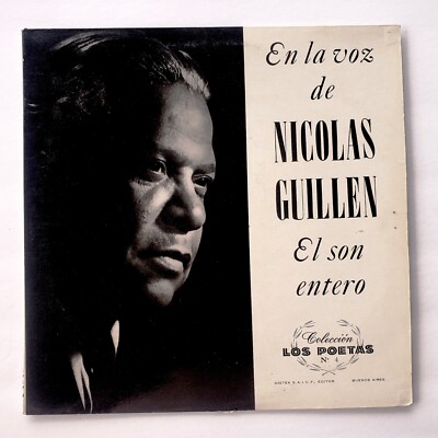 Nicolas Guillen LP El Son Entero - Rare Cuban Poetry Argentina | eBay