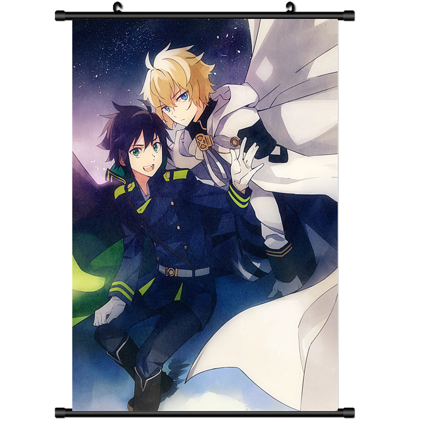 Anime Seraph of the end Owari no Seraph Wall Poster Scroll Home Decor ...