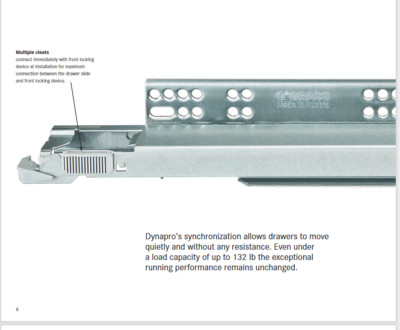 Grass Dynapro 2-D Full Extension Soft-Close Undermount Drawer Slides | eBay