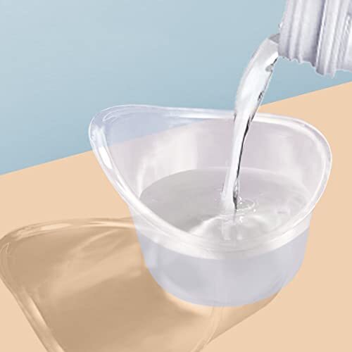 65 Pcs Disposable Eye Wash Cups Eye Flush Cleaning Cups Vials for ...